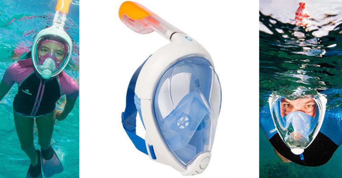 Easy Breathing Snorkel Mask